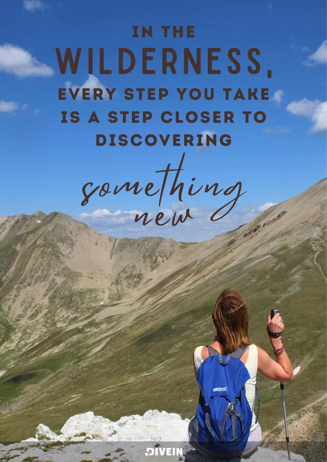 discovering something new