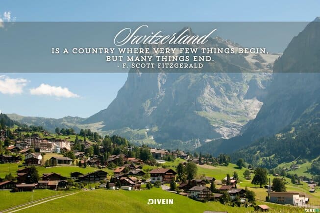 109 Switzerland Captions & Quotes for Instagram